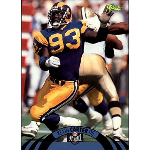 1996 Classic NFL Experience #111 Kevin Carter NFL Football Trading Card ...