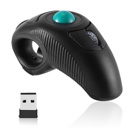 2.4G Wireless Mouse Meeting Room Laptop TV Track Ball Portable ...