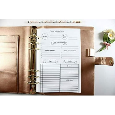 Weight Loss Tracker Inserts for 8 Disc Planners - Walmart.com