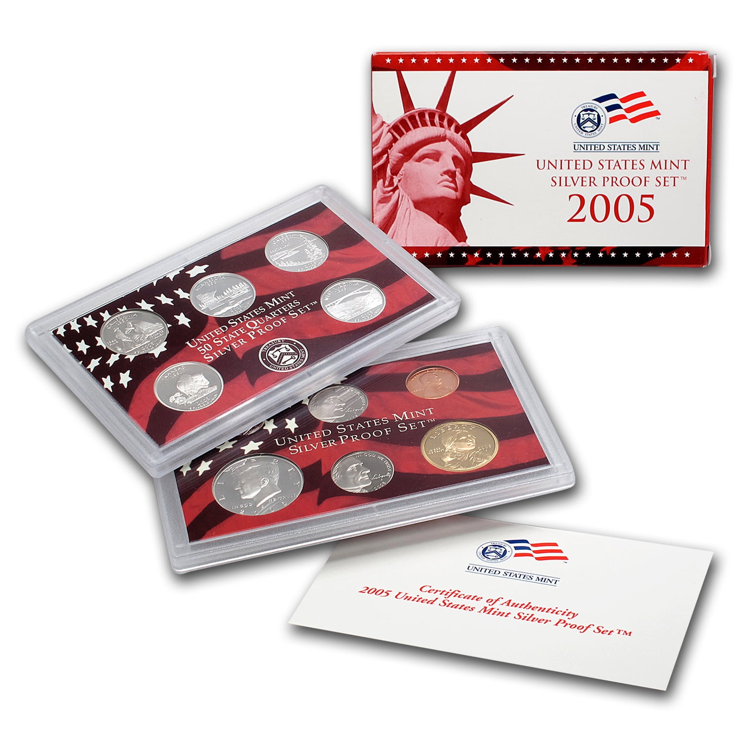 2005-S Silver Proof Set - Walmart.com