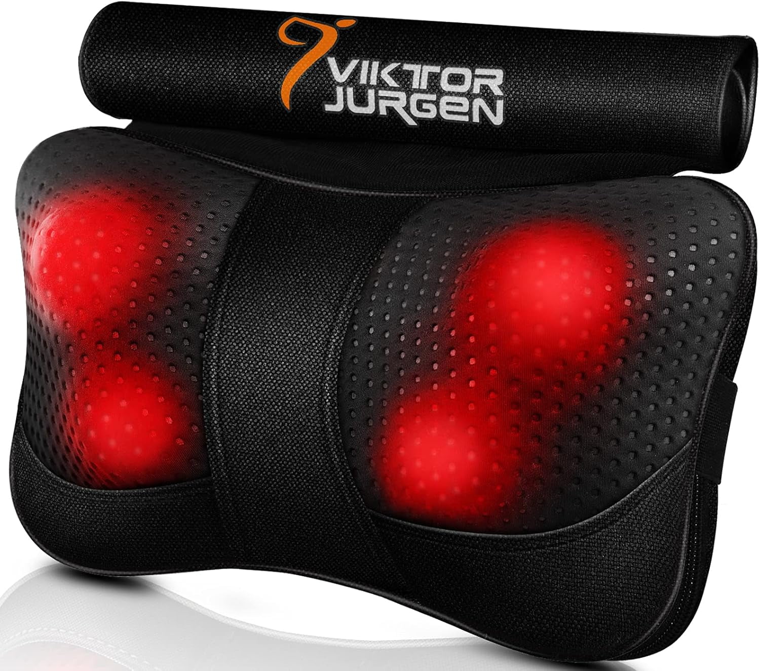 Open Box Viktor Jurgen Shiatsu Kneading Massager Pillow for Neck, Back ...