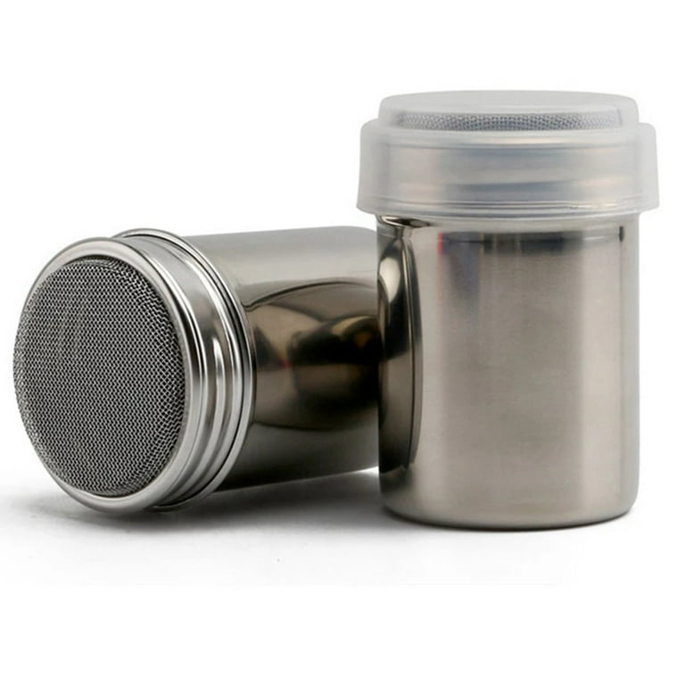 Chocolate Duster Flour Shaker Duster Stainless Steel Coffee Powder ...