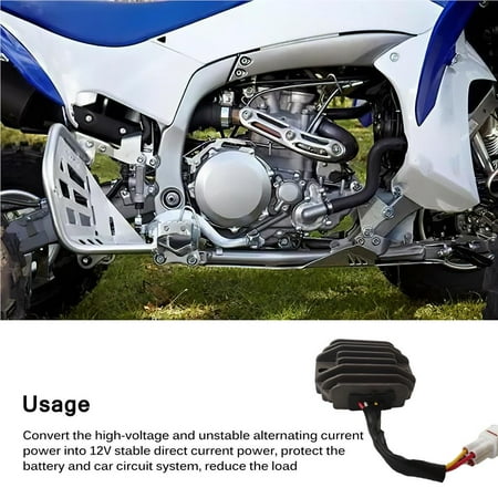 Voltage Regulator Rectifier Black Three-phase Full Wave Rectifier for ...