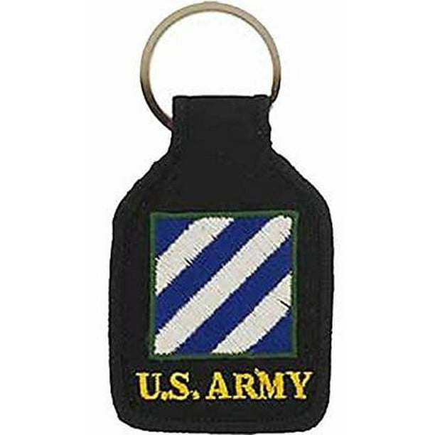 US ARMY 3RD THIRD INFANTRY DIVISION 3 ID KEY CHAIN ROCK OF THE MARNE ...