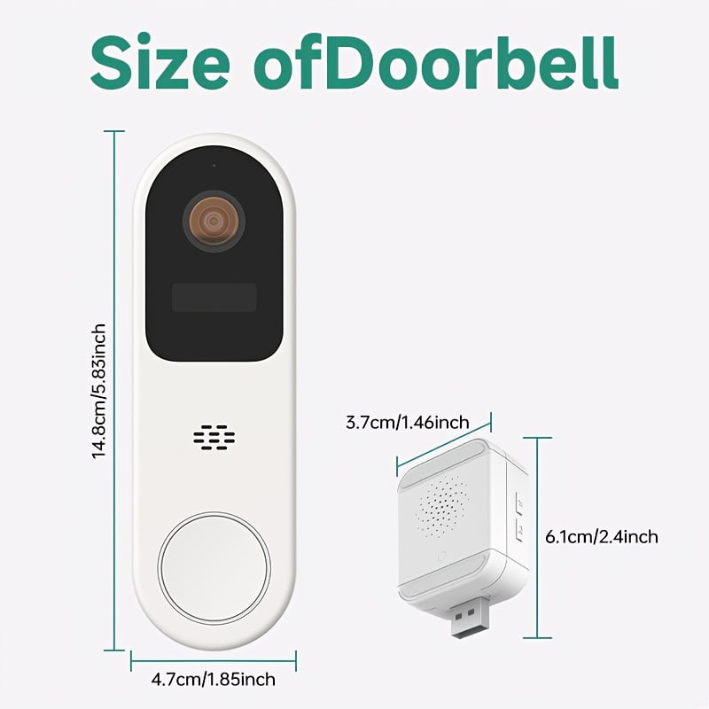 Click here for Unbranded Video Doorbell Camera Wireless  Human De... prices