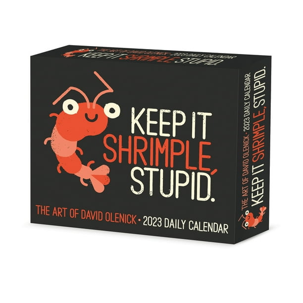 The Art of David Olenick 2023 Box Calendar (Other) - Walmart.com