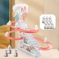 Bunny Automatic Stair Climbing Children Electric Track Educational Toy ...