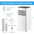 Giantex Portable Air Conditioner 10000 BTU, 3 in 1 AC Cooling Unit w ...