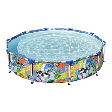 Bestway Steel Pro MAX 14' x 48" Round Above Ground Swimming Pool Set ...