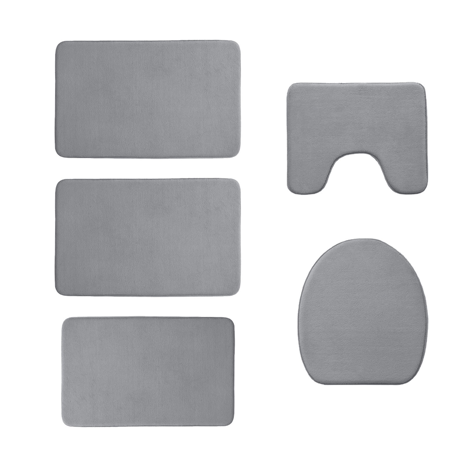 Click here for Zanvin Bath Mat Memory Foam Bath Mat 5 Set Bathroo... prices