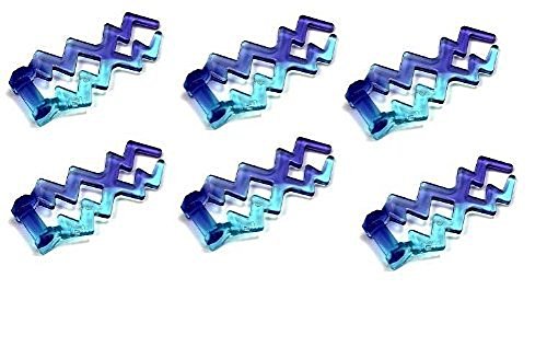 LEGO MINIFIGURE LIGHTNING FORCE BOLT WEAPON (6 PCS) - Walmart.com
