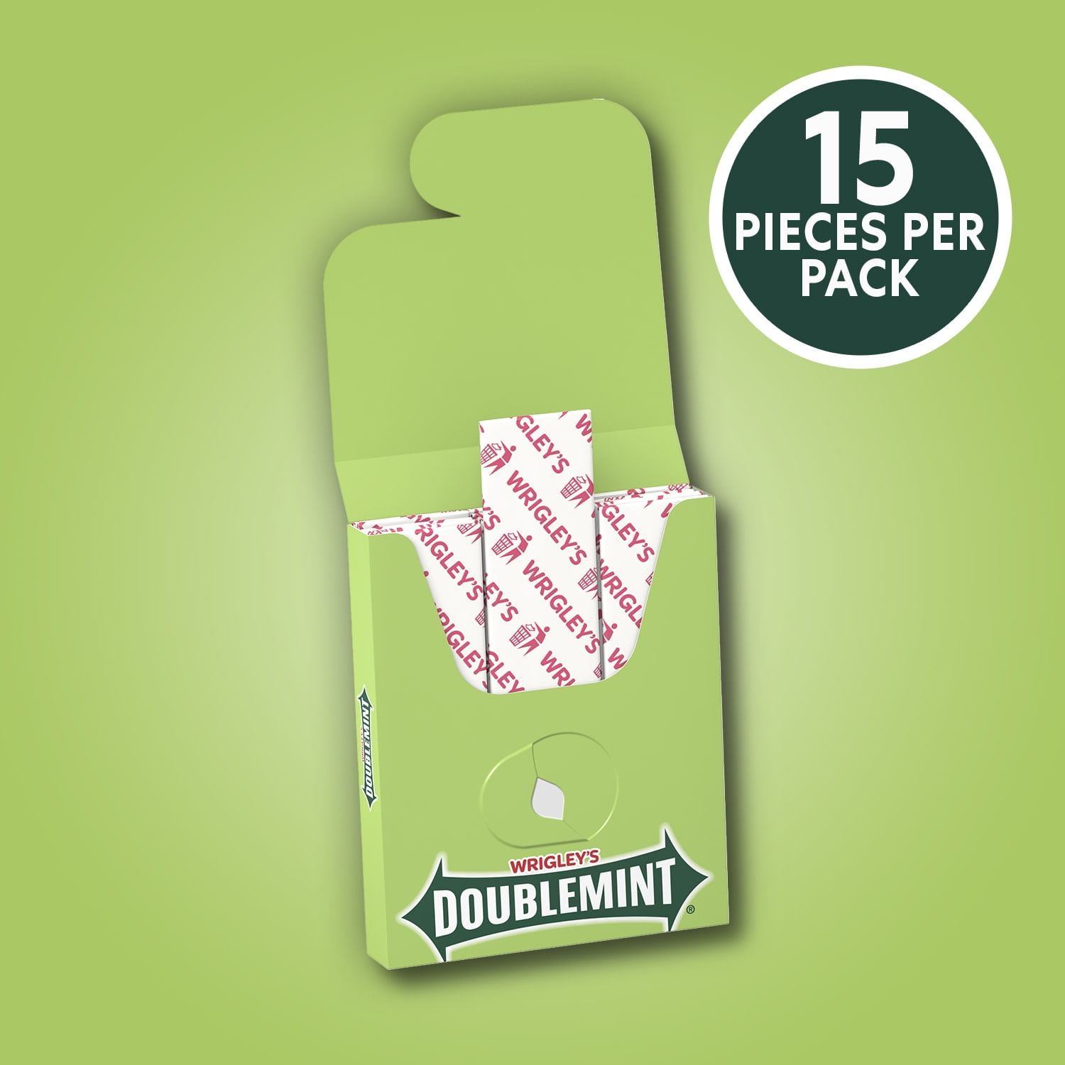 Wrigley’s Doublemint Bulk Chewing Gum, Value Pack – 15 ct (8 Pack ...