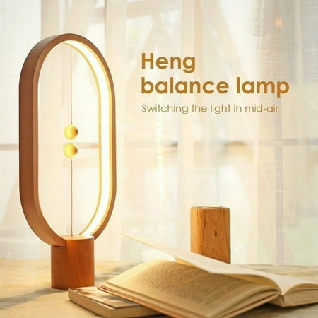 Smart Balance Magnetic Switch LED Table Lamp Creative Bedside Night ...