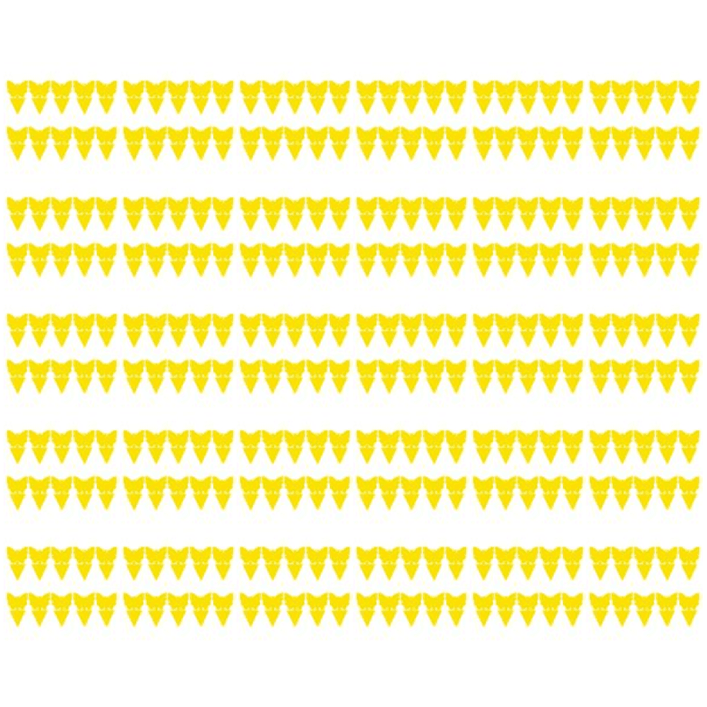 10 moscas de la fruta Trampas para moscas amarillas adhesivas de doble ...