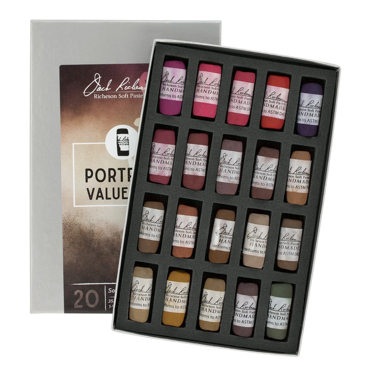 Click here for Jack Richeson 422937 Hand Rolled Soft Pastels Port... prices