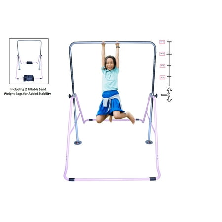 Athletic Bar Gymnastics Junior Training Horizontal Bar Adjustable ...