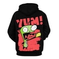 Unisex Inva-der Monster Z1m Gir Hoodies Long Sleeve Sweatshirts with ...
