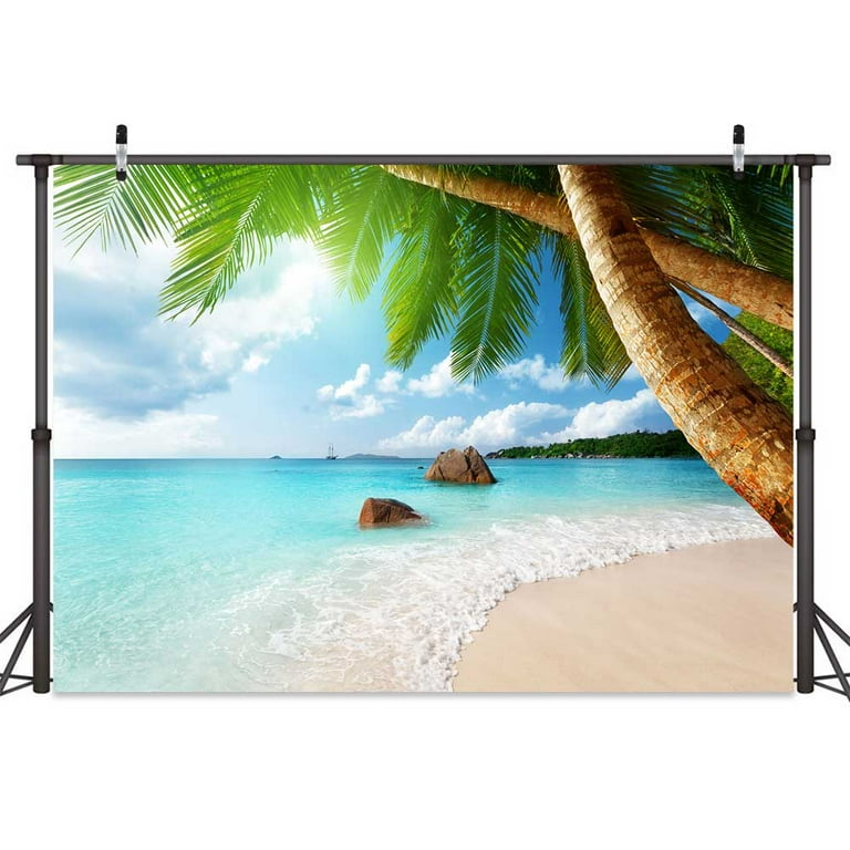 Ocean Scenic Backdrops Tropical Backgrounds Summer Sea Beach Photo