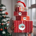 36 count Personalized Christmas Stickers Wrap Labels- in 12 Templates ...