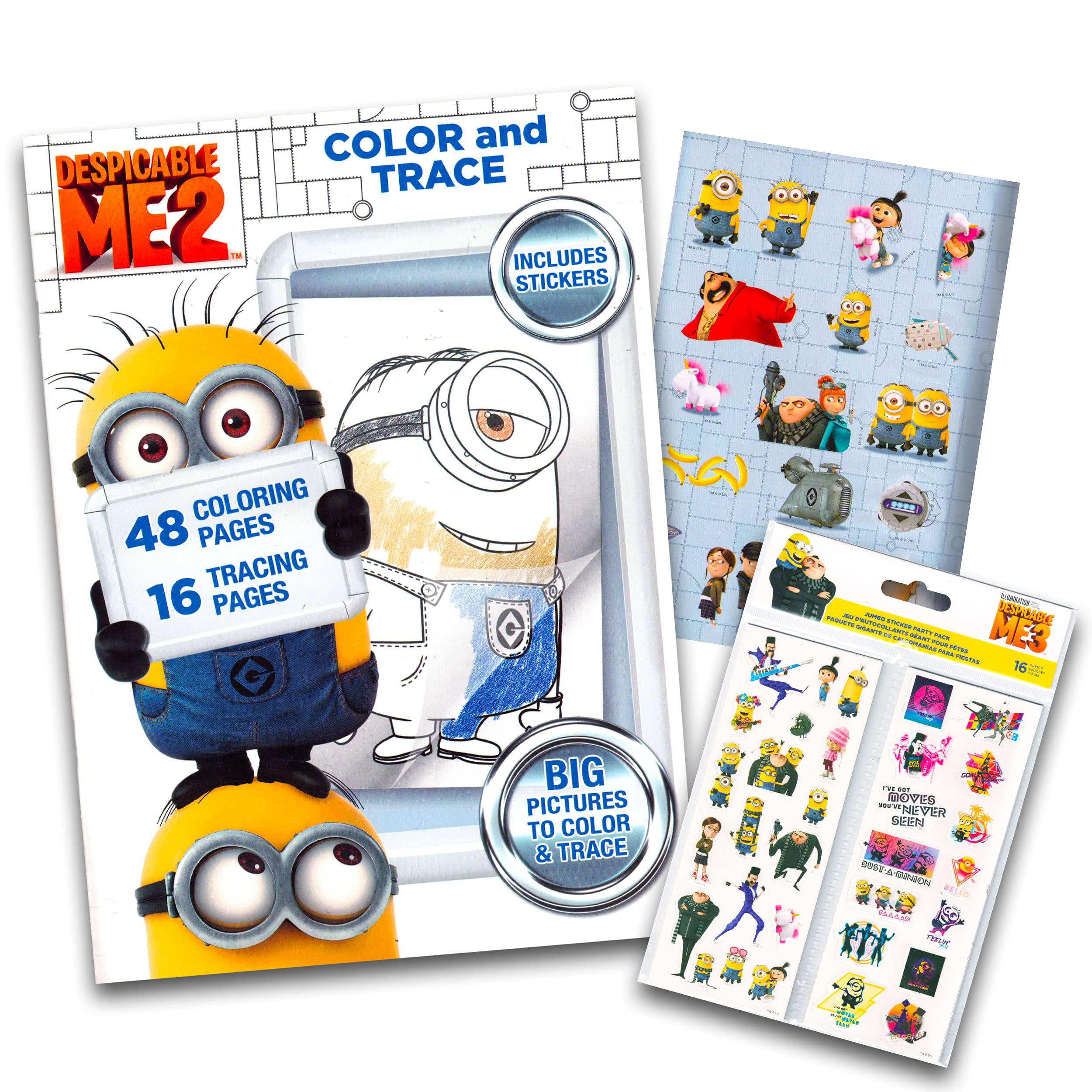 Despicable Me 2 Characters Coloring Pages