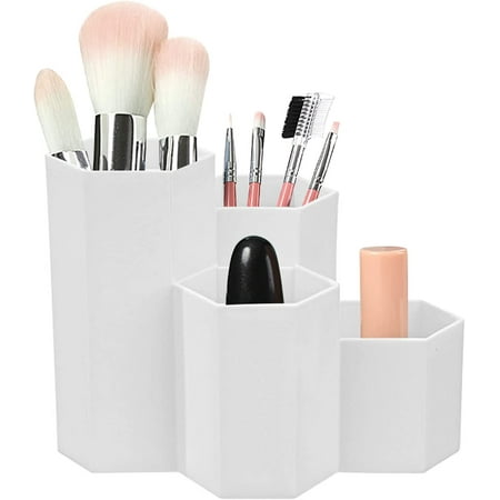 Xizioo Plastic Hexagonal Pen Holder,Multi-Purpose Pen Holder,Plastic ...