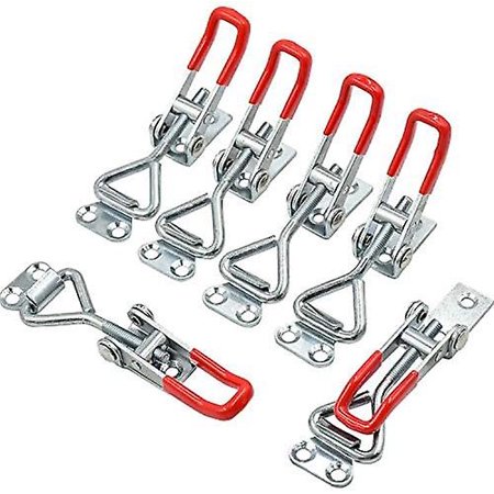 SHTUUYINGG Metal Carpenter's Latches Lever Latch, Set Of 6 Clamping ...