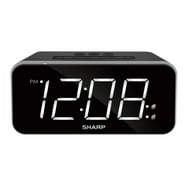 Emerson SmartSet Dual Alarm Clock Radio with Bluetooth Speaker and 1.4 ...