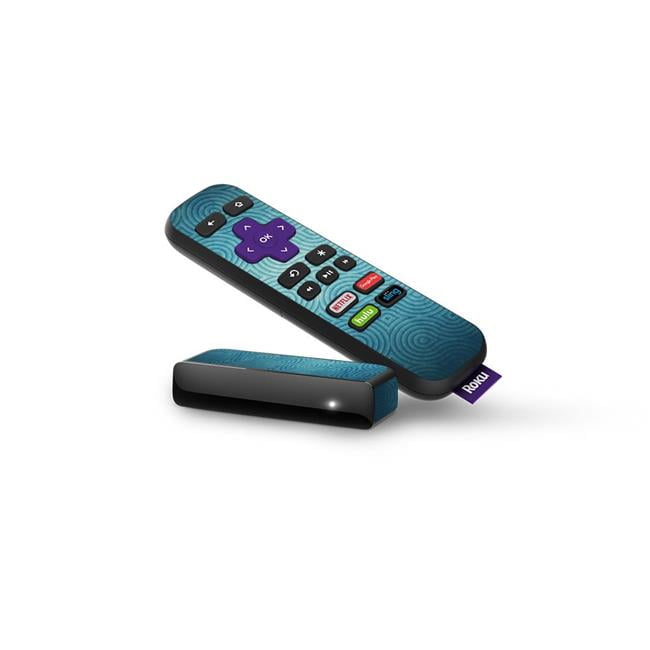 MightySkins ROEXP-Blue Swirls Skin for Roku Express Remote - Blue ...