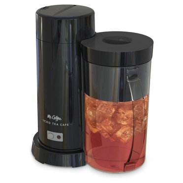 Mr. Coffee TM75 2-Quart Automatic Iced Tea Maker for Loose or Bagged ...