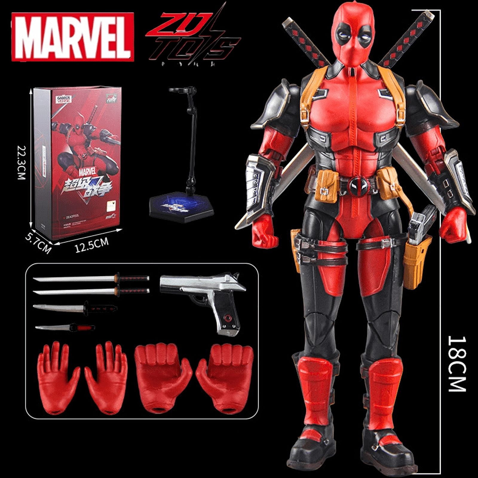 2024 Deadpool & Wolverine Action Figures Movie Version ZD Toy Series ...