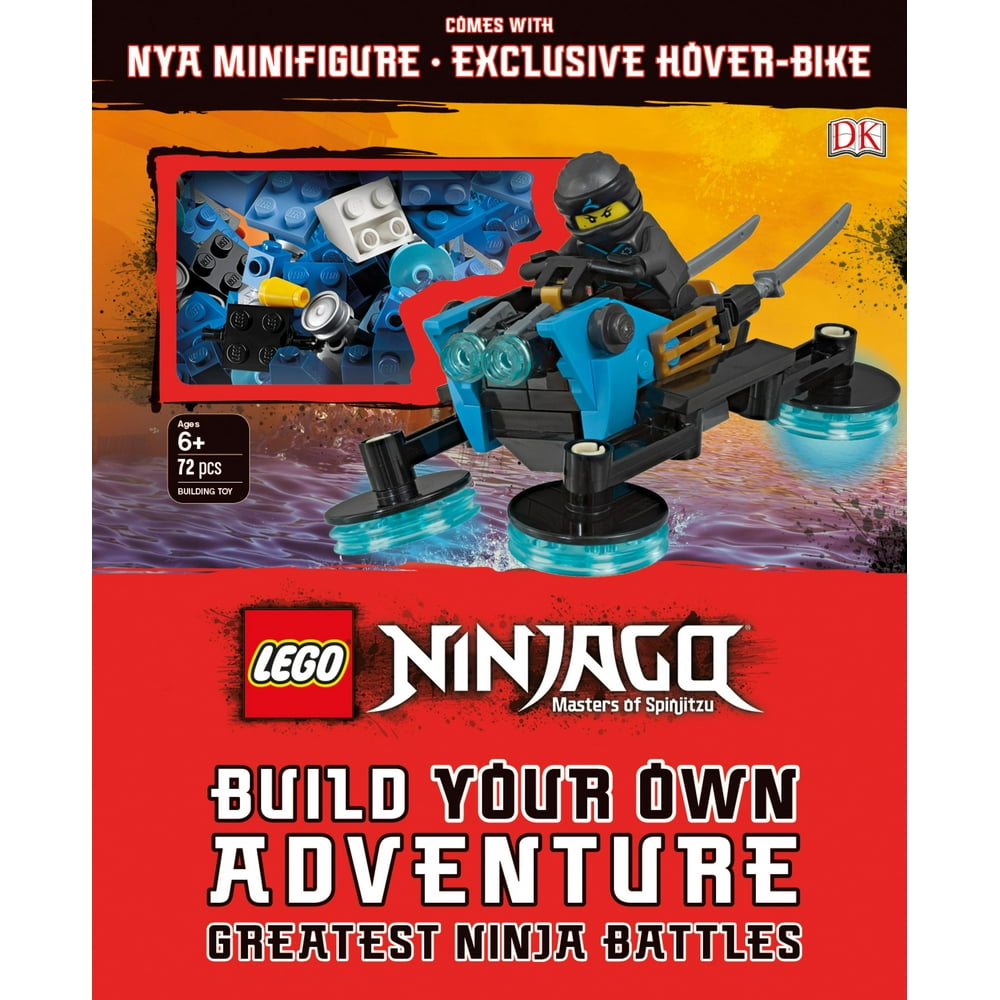 LEGO NINJAGO Build Your Own Adventure Greatest Ninja Battles : with Nya ...