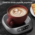 Coffee Mug Warmer for Desk, Automatic Power-off, Timed Reminder ...