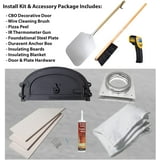 Chicago Brick Oven® Wood-Fired Outdoor Pizza Oven, CBO-750 DIY Kit ...