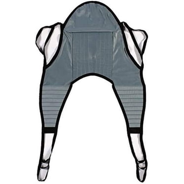 Drive Medical Divided Leg Patient Lift Sling with Headrest, Large ...