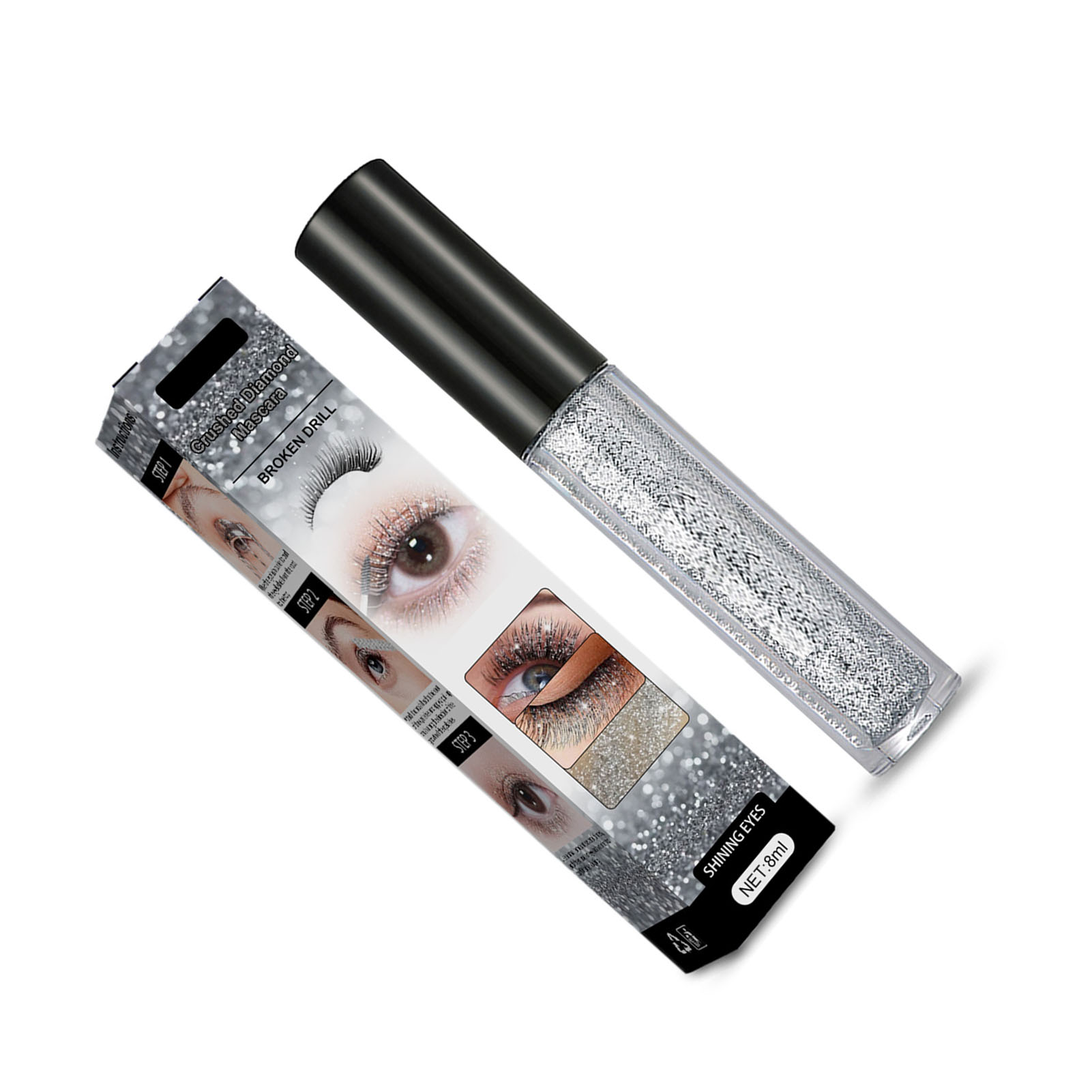 Mascara 8 ml MÁSCARA Impermeable De Rímel Para Alargar las Pestañas ...