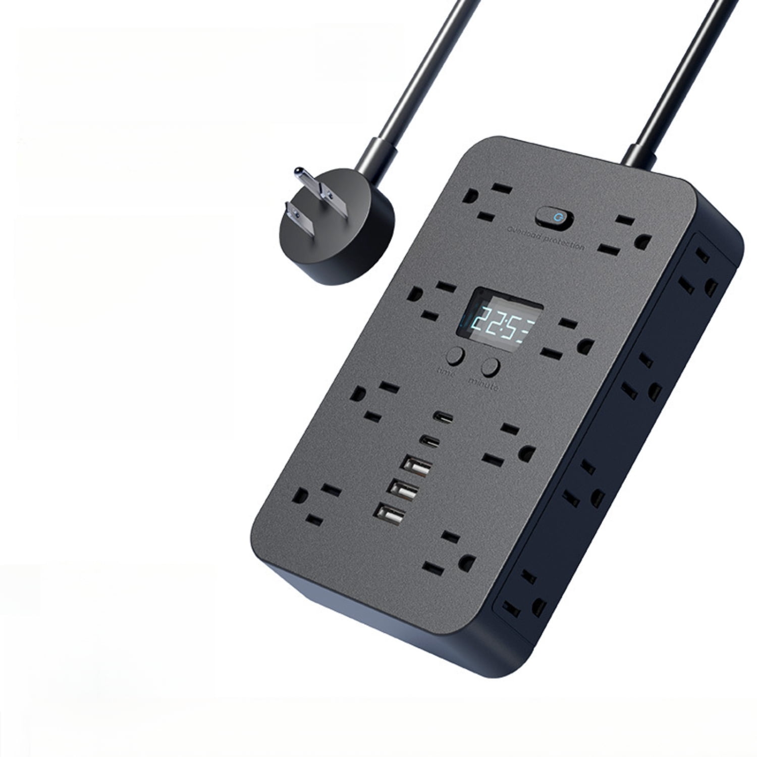 Regleta de carga rápida PD USB con 16 tomas y enchufes dobles ...