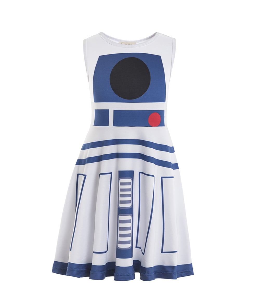 Kids R2-D2 Costume Girls Dress Cosplay Costume Darth Vader dress ...
