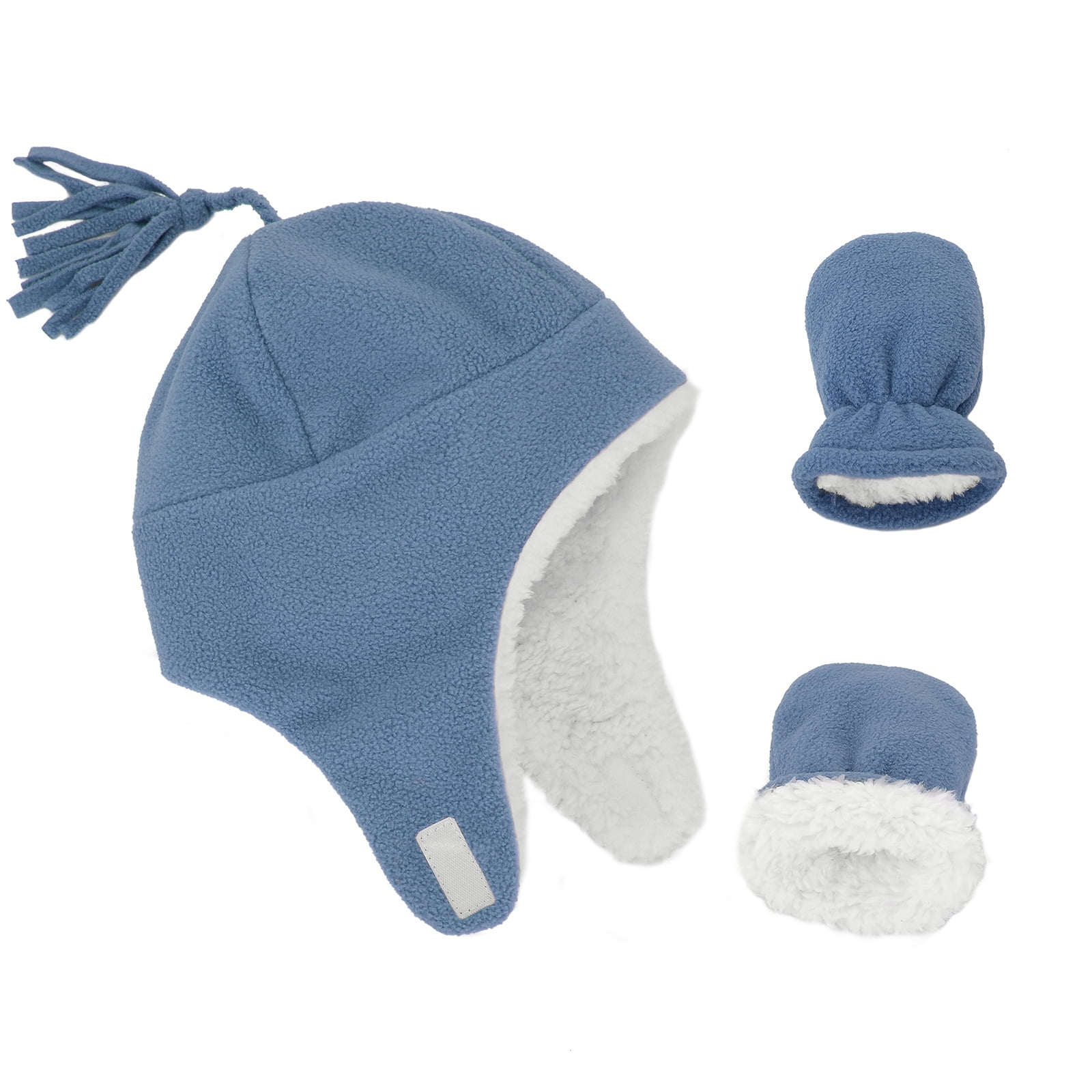 American Trends Baby Boy Winter Hat and Mitten Set Baby Girl Hats ...