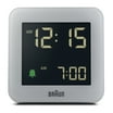 Braun BC09B: Modern Black Digital Alarm Clock with Snooze, Negative LCD ...