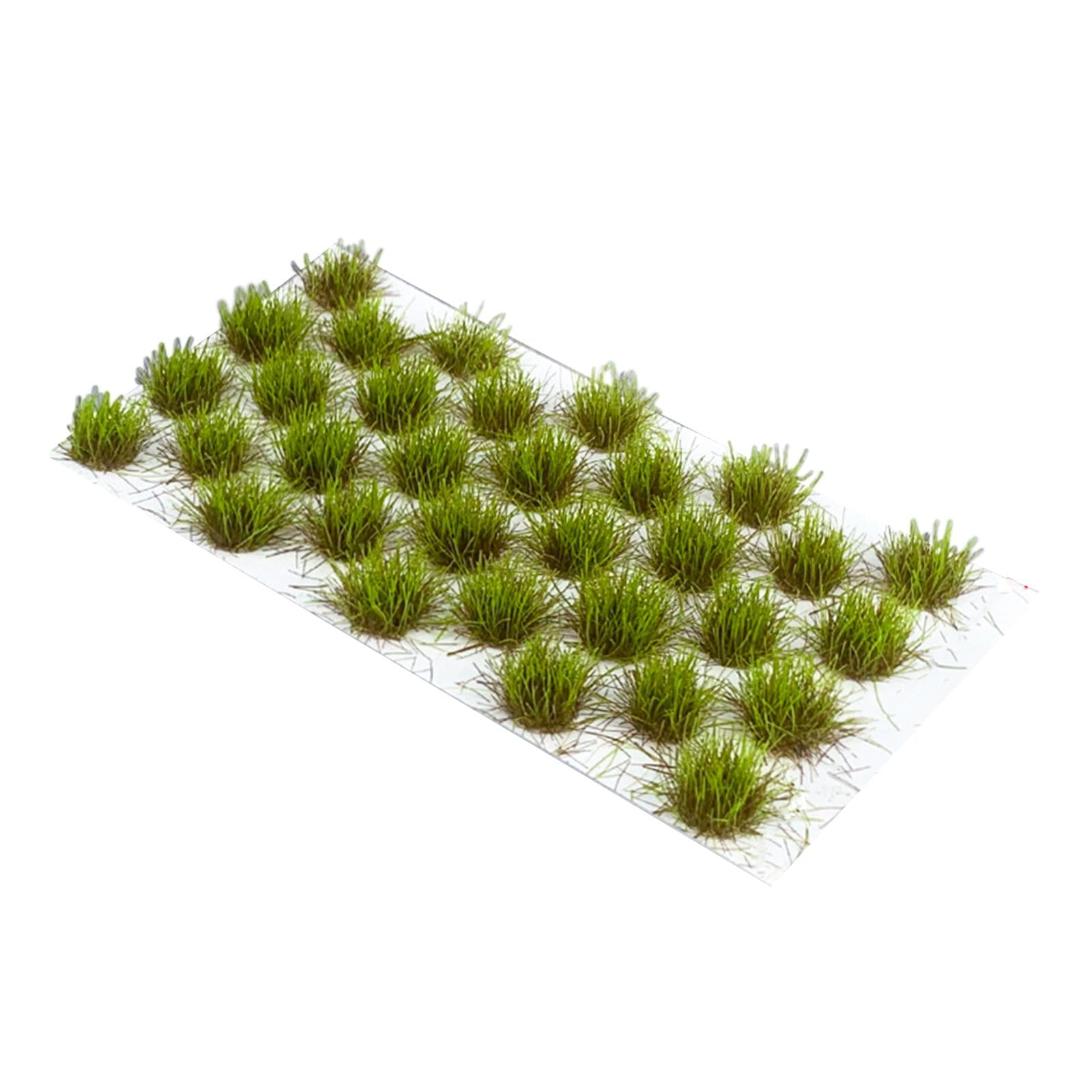 Portable Static Grass Tufts Diorama Layout Miniature Craft Grass Tuft ...