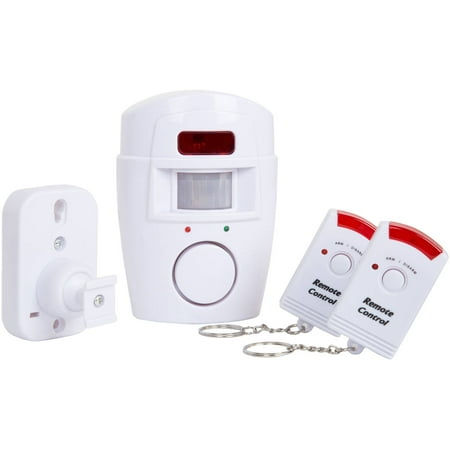 Everyday Home Wireless Motion Sensor Alarm with 2 Wireless Remotes ...