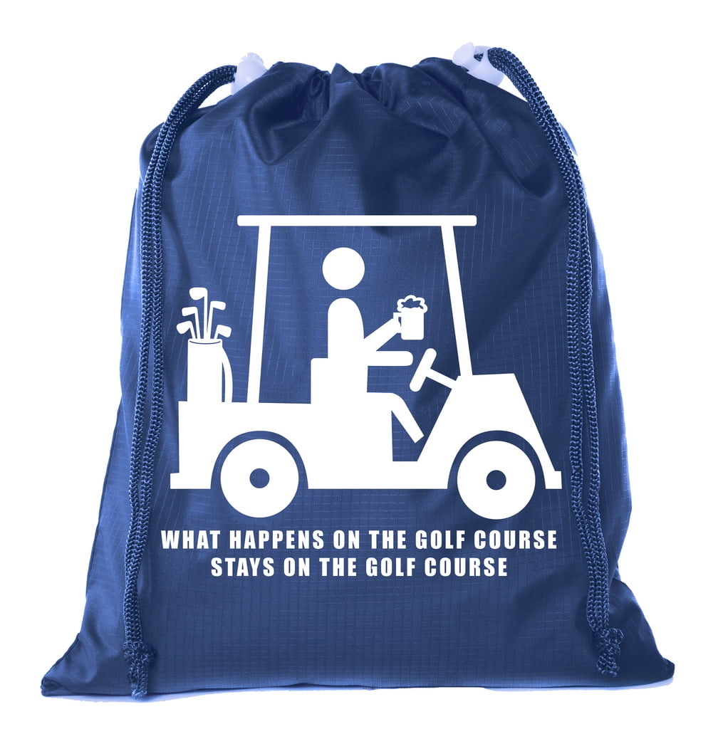 Mato & Hash Mini Drawstring Golf Bags | Golf Favor Bags for Leagues and ...