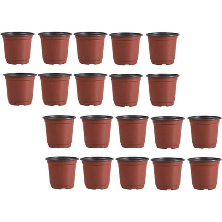 Nursery Pot Seedling Starter Pot: 70pcs Garden Balcony Flower Pot Multi ...