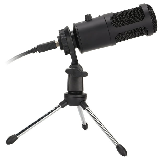 USB Mic Kit, Plug and Play Metal Ultra Compact Build USB Desktop ...