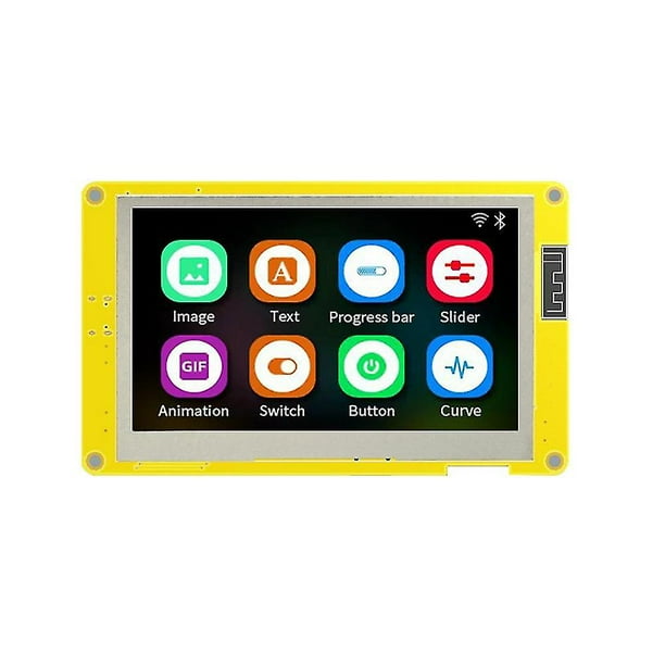 Esp32-s3 Hmi 8m Psram 16m Flash Módulo Rgb Lcd Tft de 4,3 pulgadas para Lvgl Wifi Display, tn ...