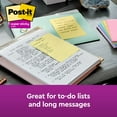 Post-it Super Sticky Lined Notes, Canary Yellow, 4 in. x 6 in., 45 ...