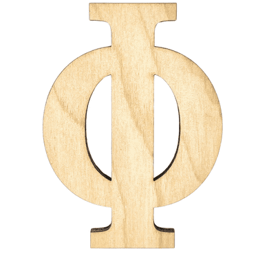 Krafty Supply 2" Tall Greek Wood Letter ALPHA | 1/8" Thick | Greek ...