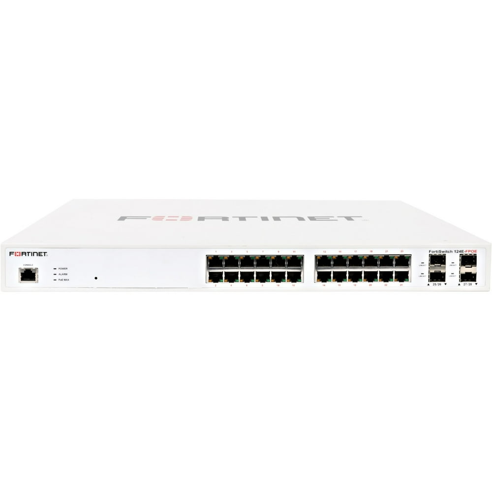 Fortinet FortiSwitch 124E-F-POE Ethernet Switch - Walmart.com - Walmart.com