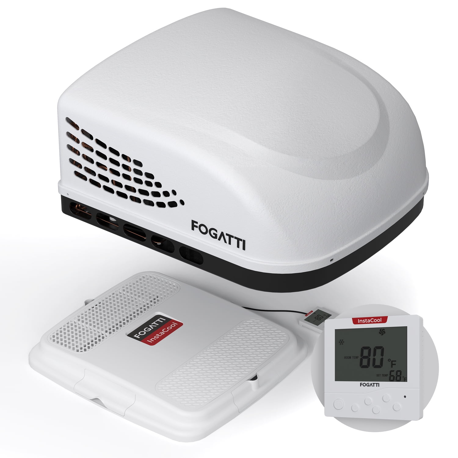 Restored Fogatti InstaCool Rv Ac 15000 BTU Rooftop Air Conditioner, All ...