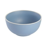 Spice By Tia Mowry - Creamy Tahini 12-Piece Blue Stoneware Dinnerware ...